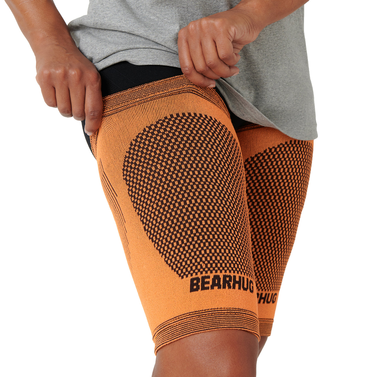 Bamboo Thigh Supports (Pair) | Hamstring Compression Sleeves – Bearhug